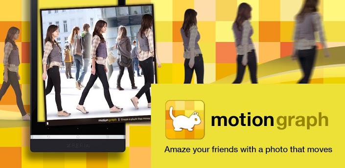 Sony releases motiongraph app; create a photo that moves | Xperia Blog
