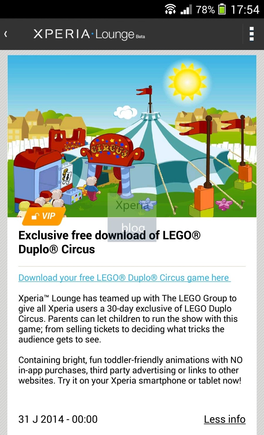 LEGO DUPLO Circus is a timed exclusive for Sony Xperia devices | Xperia ...