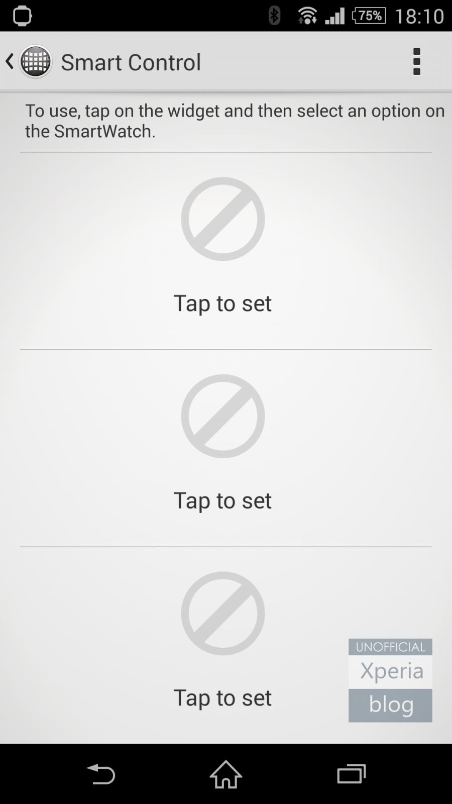 “Smart Control extension” app released for Sony SmartWear devices ...