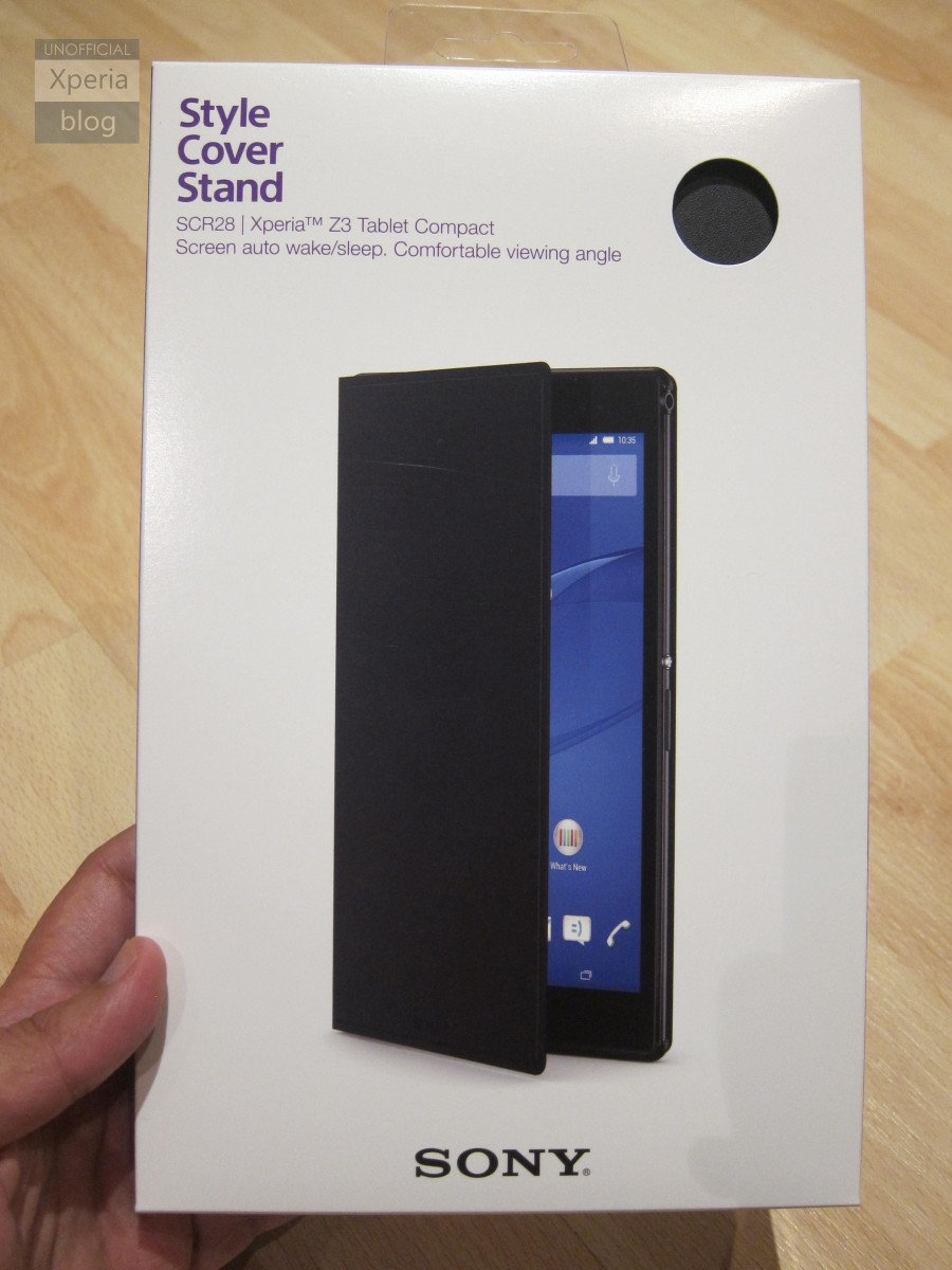 Sony SCR28 Style Cover Stand for Xperia Z3 Tablet Compact Review ...