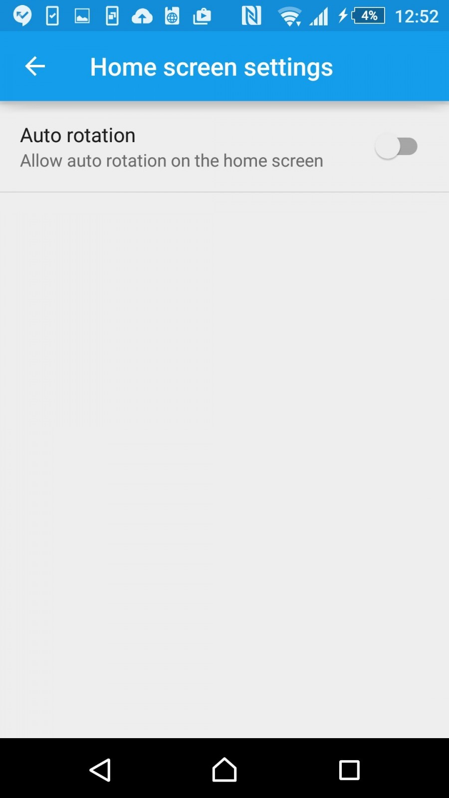 Upcoming Sony Xperia home launcher to support auto rotation and more ...