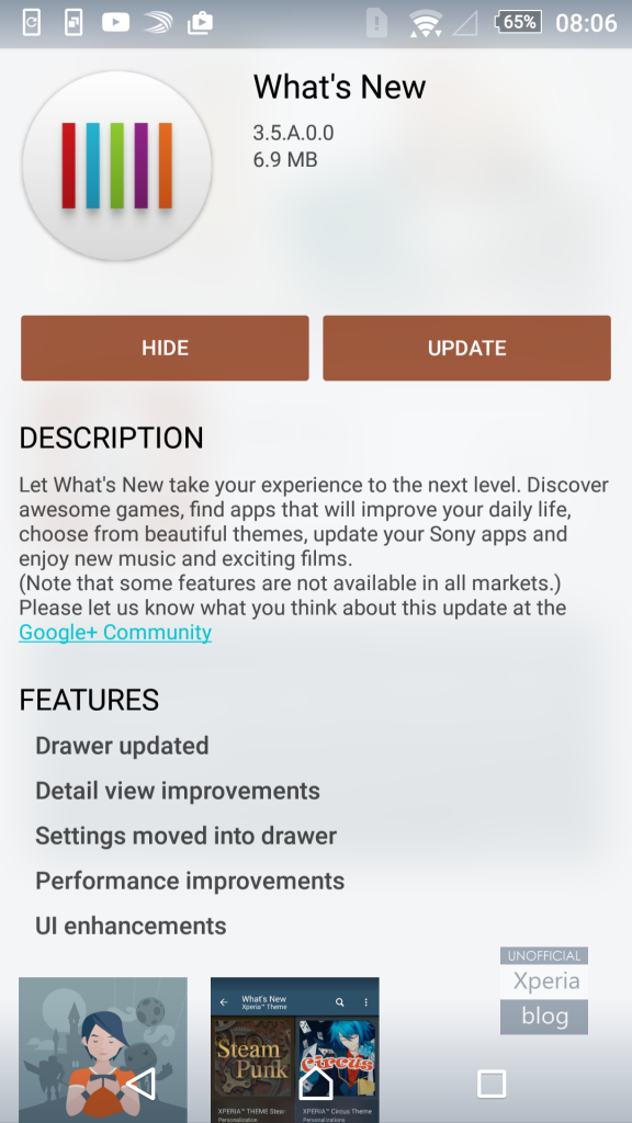 What’s New app update adds UI enhancements to drawer and detail view ...